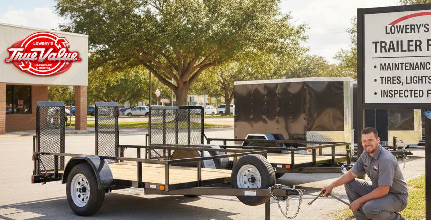 Stop Paying for Trailer Repairs: Rent from Lowery’s True Value